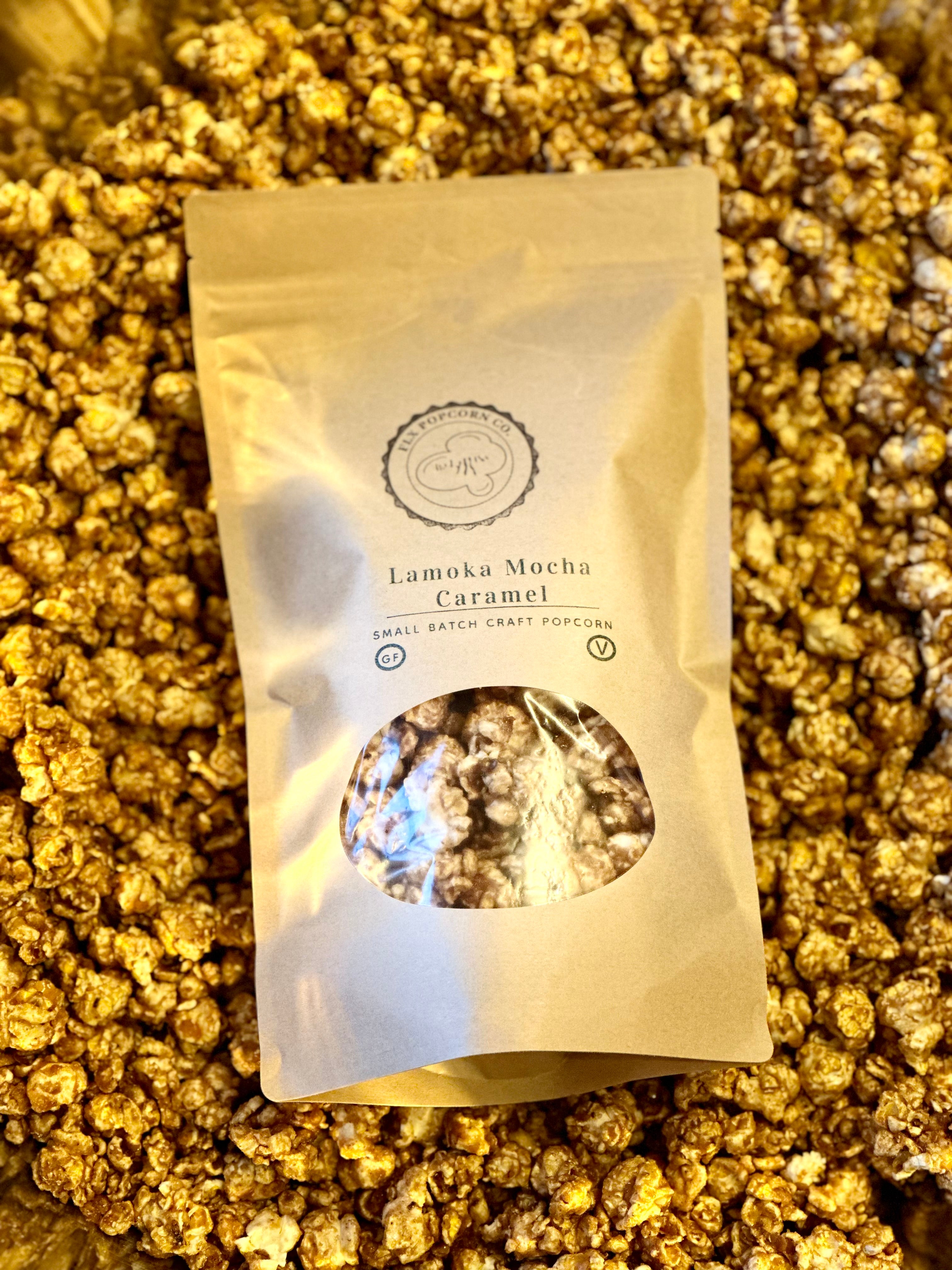Lamoka Mocha Caramel – FLX Popcorn Co.